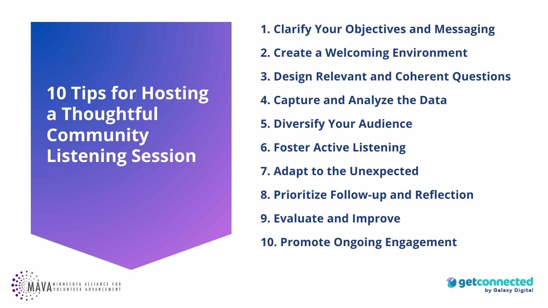 Community Listening Sessions: 10 Tips to Host Meaningful Sessions