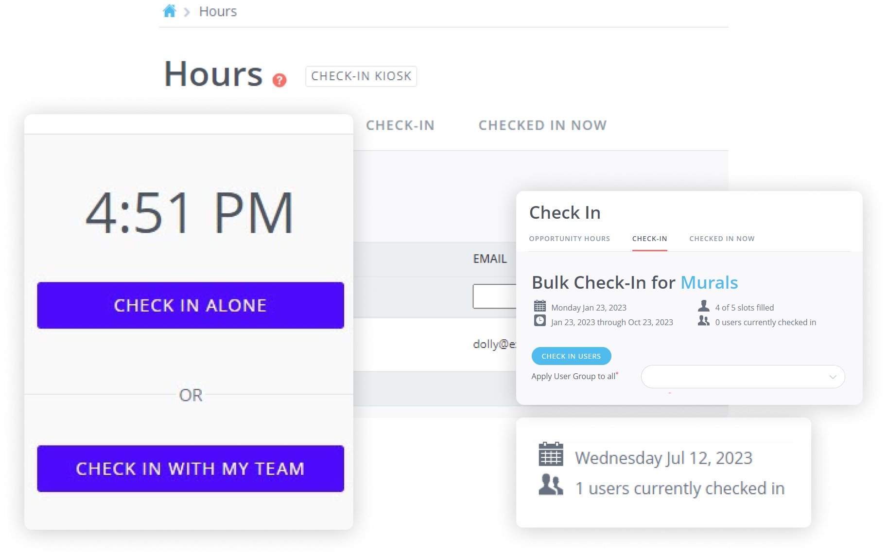 Track Volunteer Hours | Get Connected by Galaxy Digital