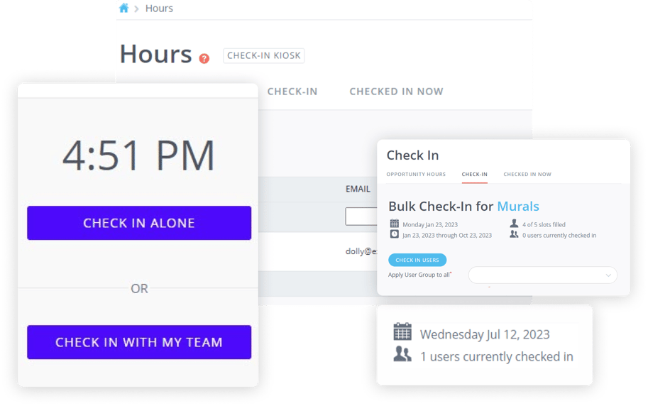 Track Volunteer Hours | Get Connected by Galaxy Digital