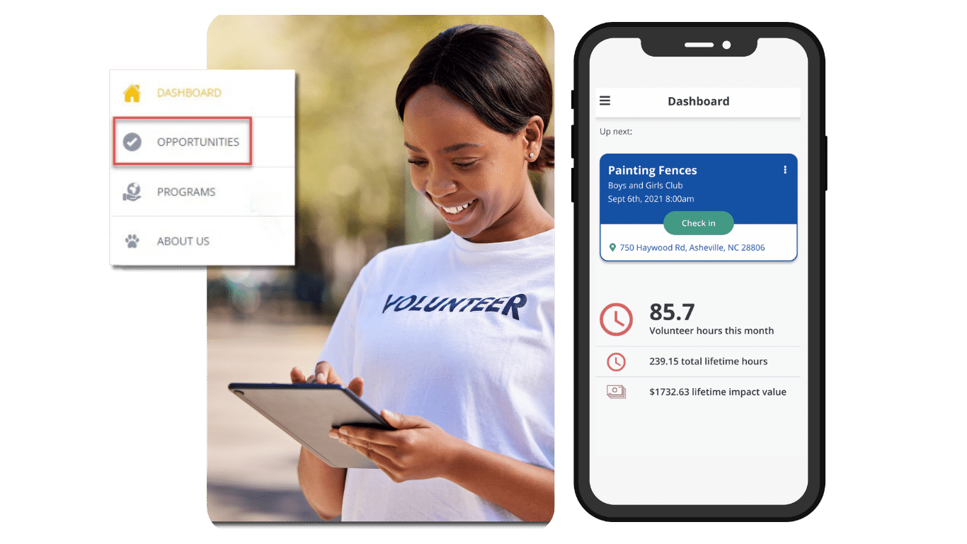 Track Volunteer Hours | Get Connected by Galaxy Digital