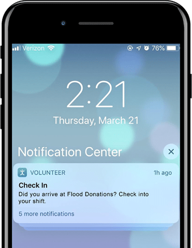 Volunteer App | Volunteer Get Connected by Galaxy Digital