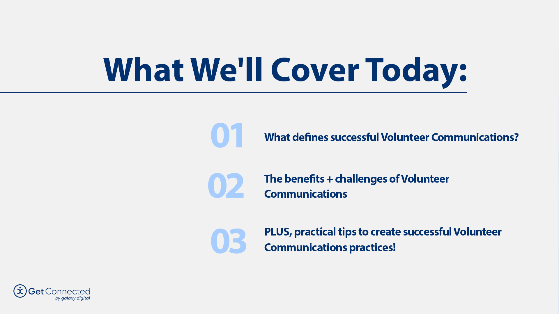 Successful Volunteer Communications: Engage, Appreciate, Impact