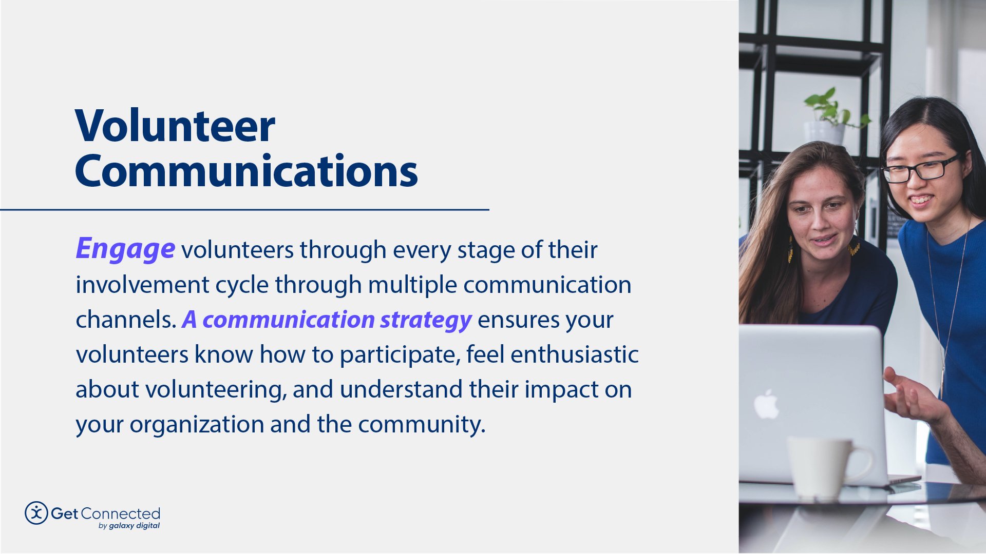Successful Volunteer Communications: Engage, Appreciate, Impact