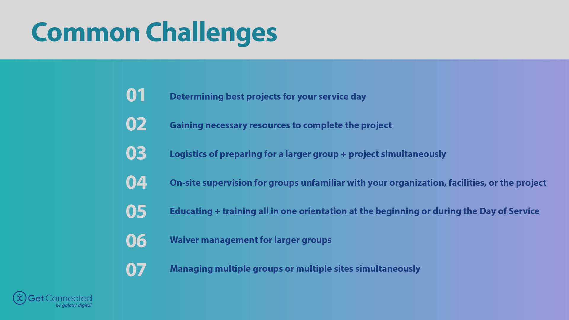 Planning Volunteer Events - A Galaxy Digital Webinar