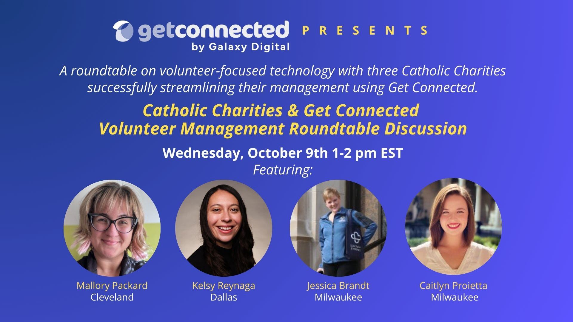 Catholic Charities and Get Connected Volunteer Technology