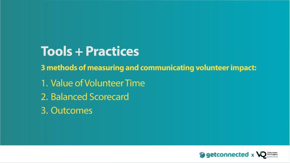 Measuring + Communicating Volunteer Impact: Beyond Hours and Dollars