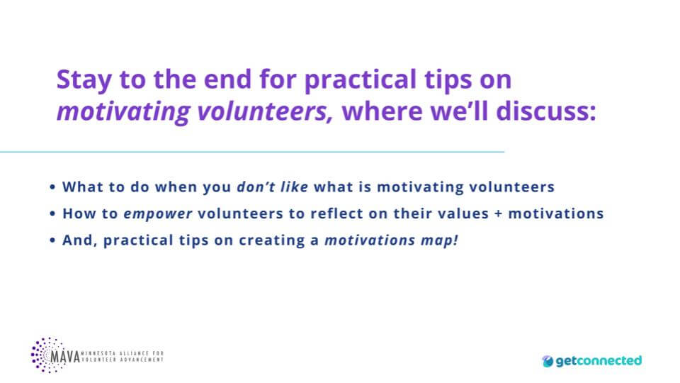 Create Action Throughout the Volunteer Lifecycle
