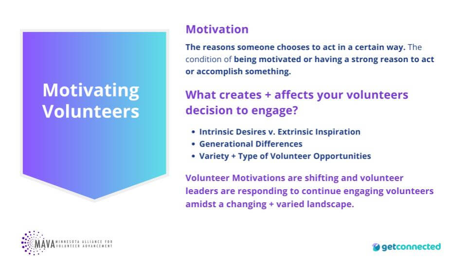 Create Action Throughout the Volunteer Lifecycle