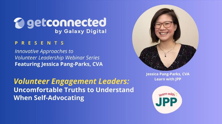 Self-Advocacy in Volunteer Engagement webinar with Jessica Pang-Parks