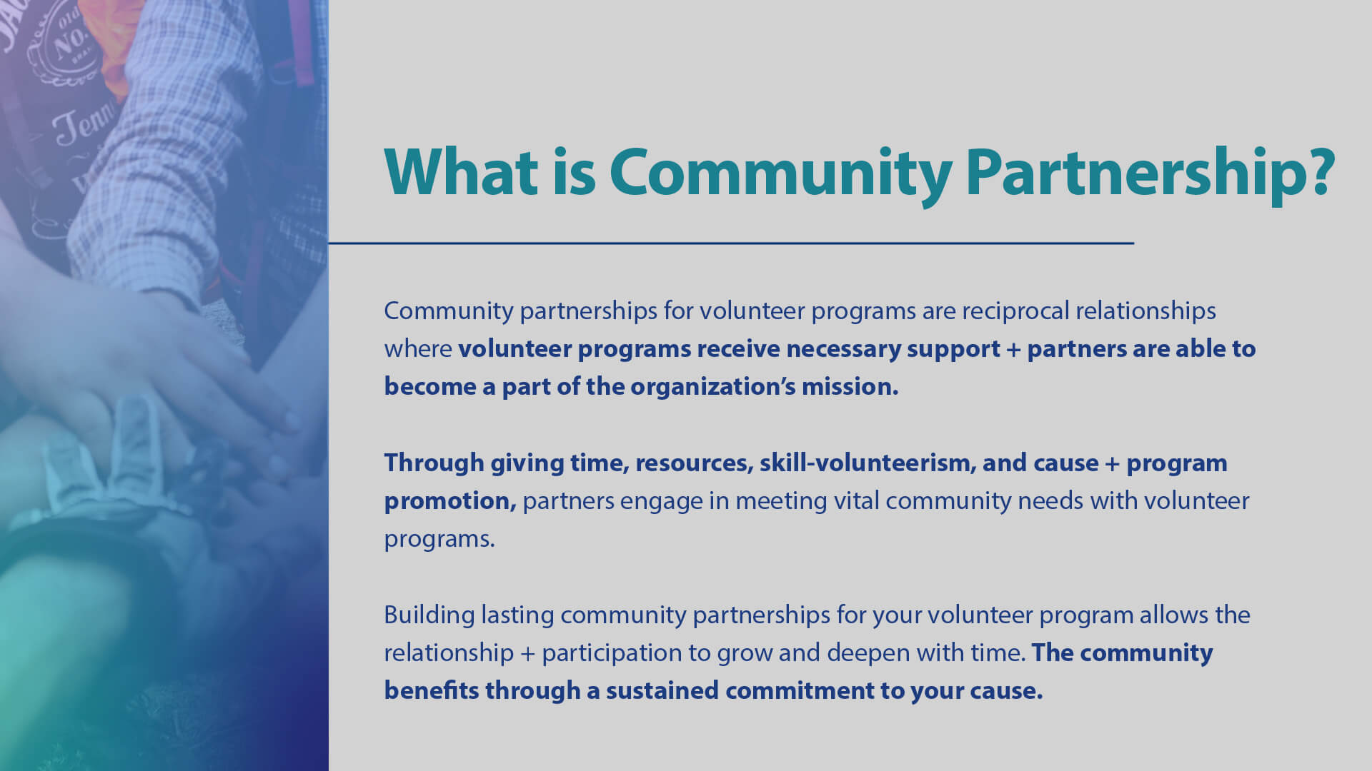 Building Community Partnerships - A Get Connected Webinar